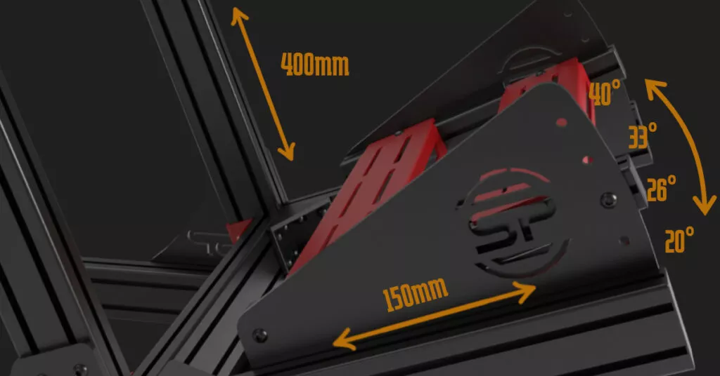 שלדת עמדת מרוצים V2 SimPole F1 - חווית נהיגה